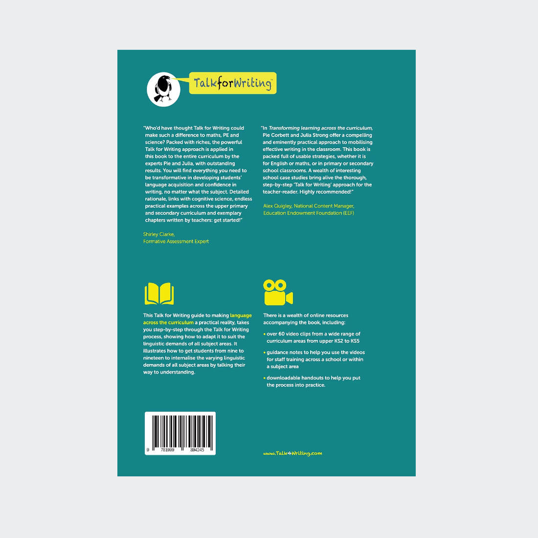 Transforming Learning Across the Curriculum Book · Talk for Writing ...